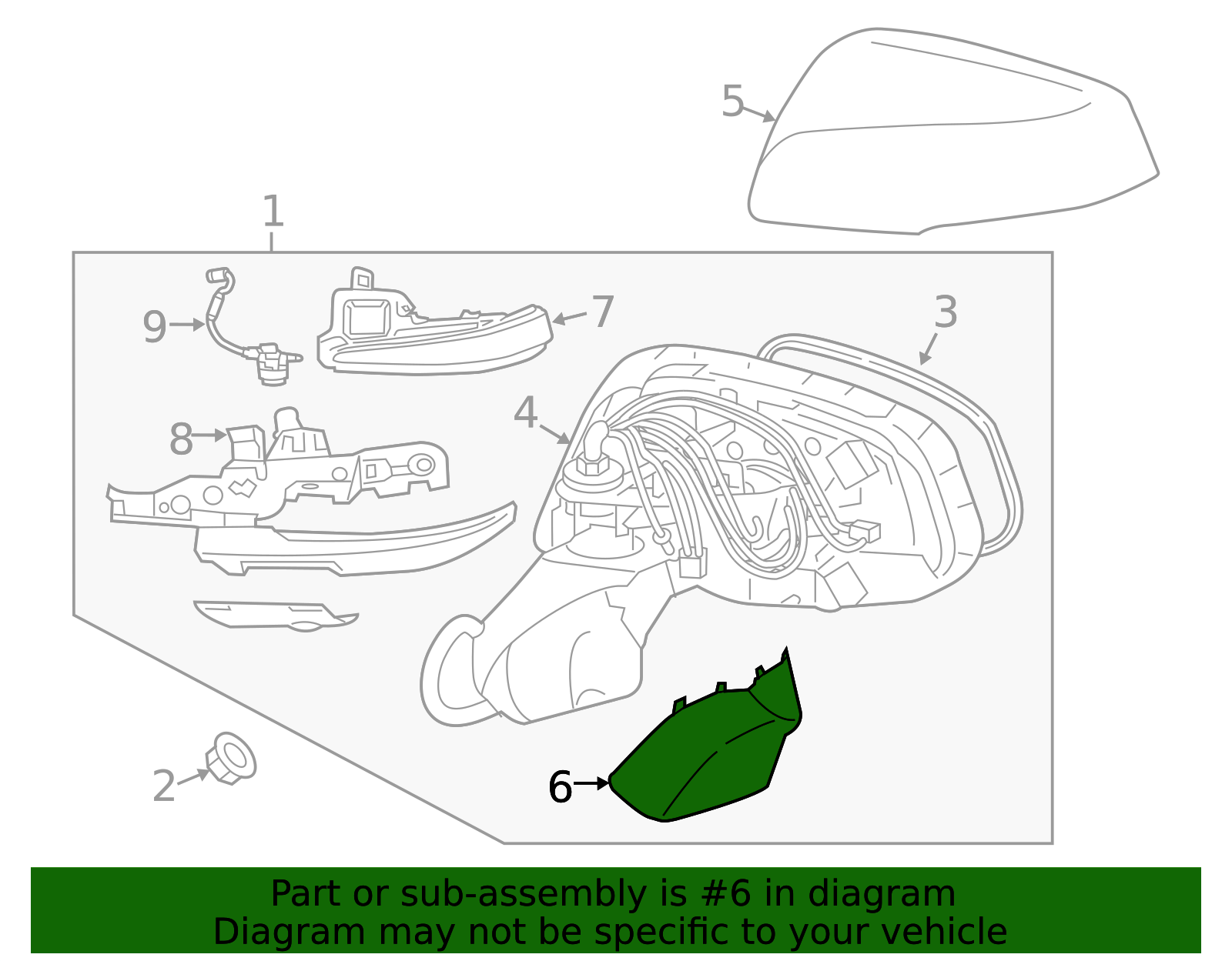 Genuine Toyota Hole Cover part# 87948-42E00 for 2019-2025 Toyota ...