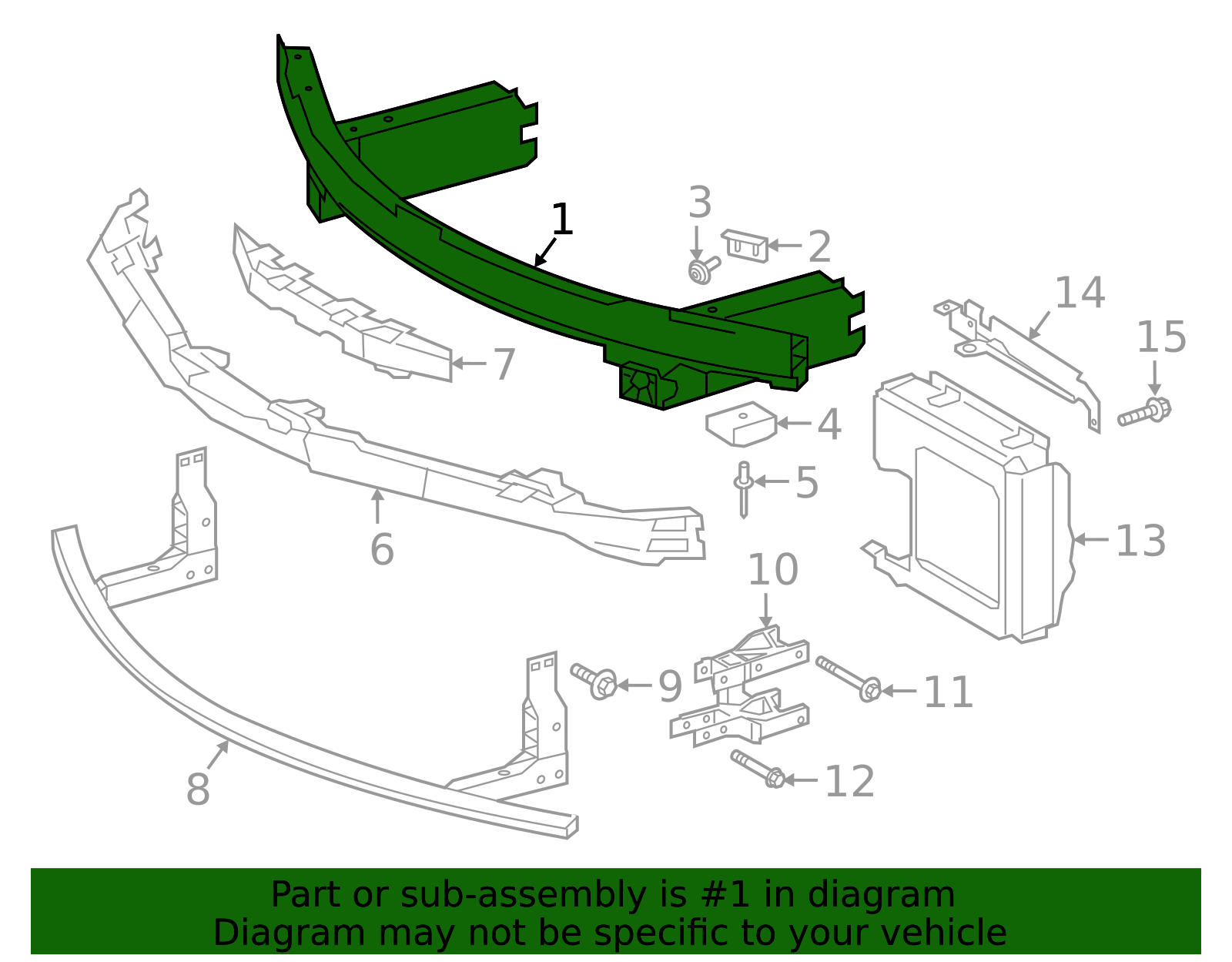 2020-2025 Toyota GR Supra Impact Bar 52021-WAA01 | OEM Parts Online