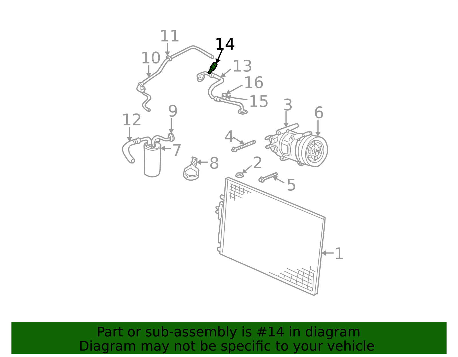 Pressure Sensor 04799758AF | MoparPartsCanada.ca