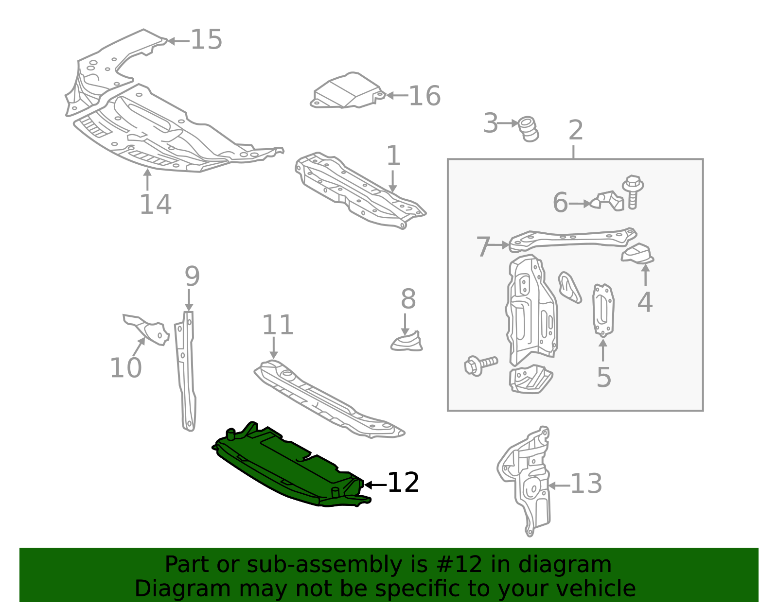 Lower Cover 53289-30250 | OEM Parts Online
