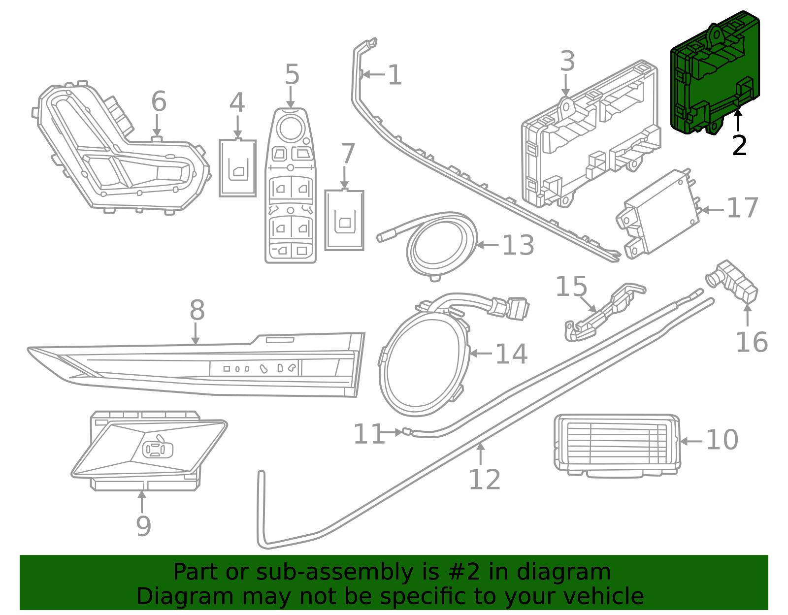 Control Module 61355A83A65 | BMW Parts Universe