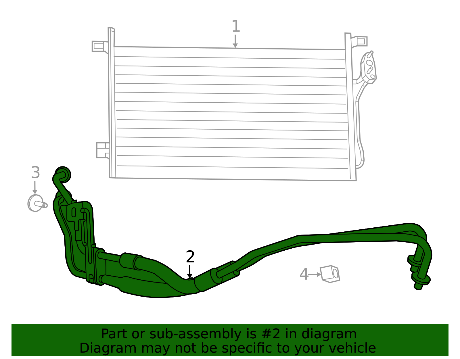 Cooler Line 05058946AE | Mopar Parts Canada