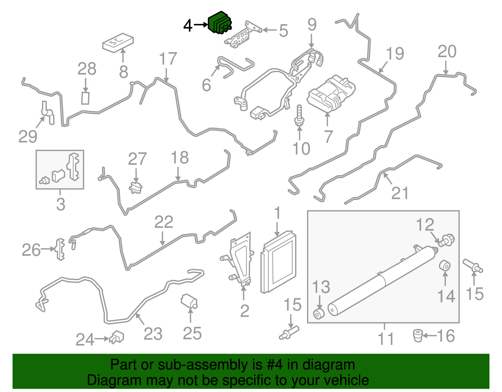 2015-2025 Porsche Macan Suspension Self-Leveling Valve 9A7-616-014 ...
