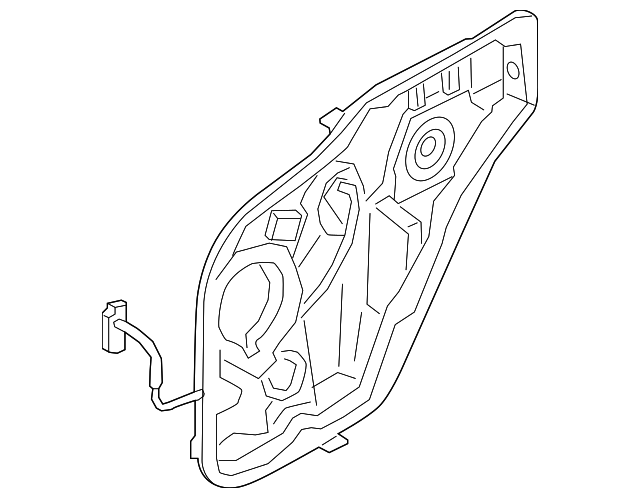 83471-S2000 - Hyundai Window Regulator 2019-2023 Hyundai Santa Fe ...
