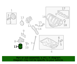 BE8Z-6731-AB - Oil Filter 2003-2025 Ford | Ford Parts Direct