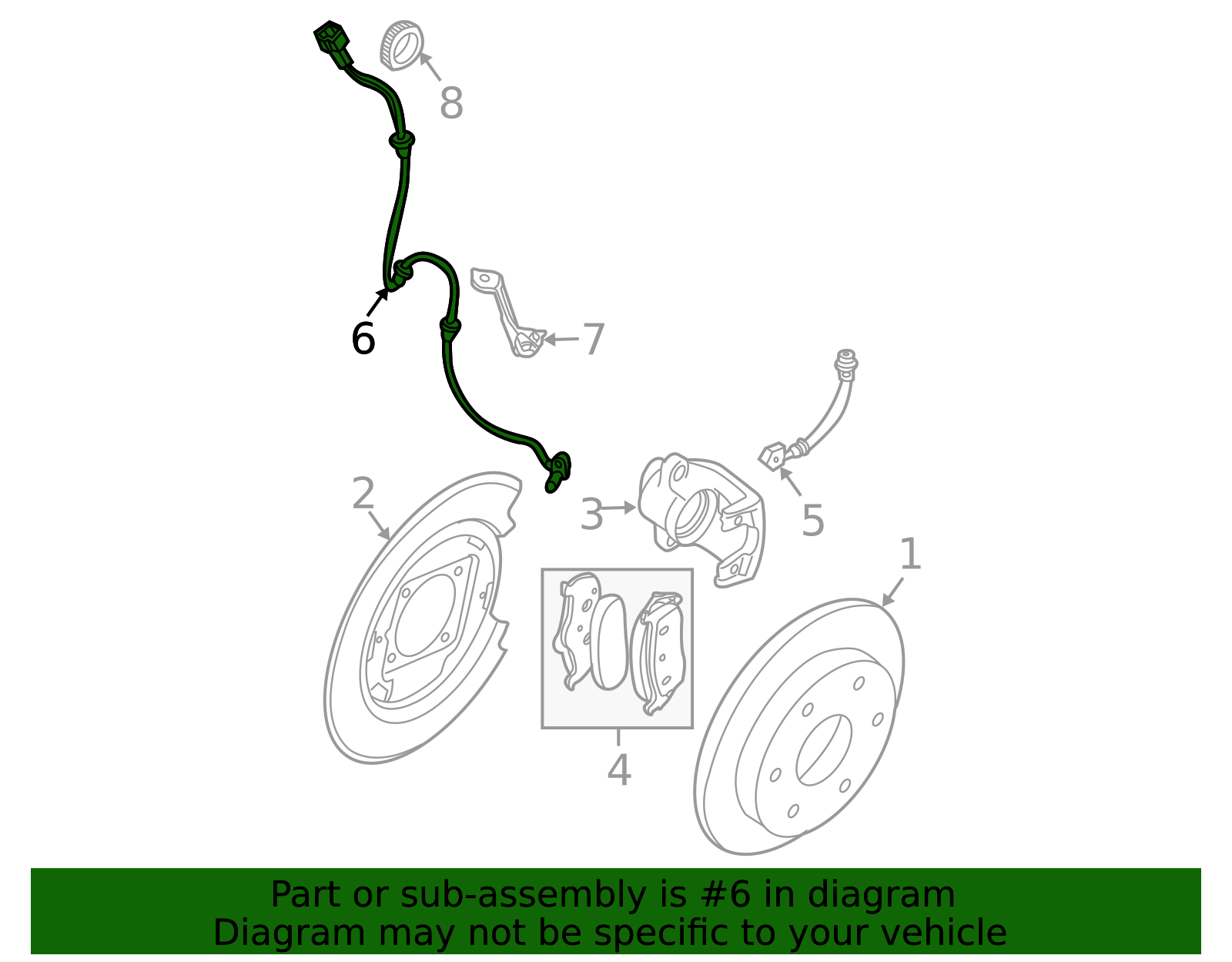 2004-2012 Nissan TITAN ABS Sensor Wire 47901-7S200 | Bill Kay Nissan Parts