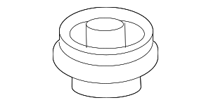 2016-2025 Kia Radiator Assembly Lower Insulator 25336-2F650 | KIA Parts ...