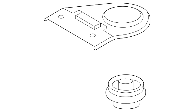 2021-2025 Kia Sorento | Inter-Cooler Upper Bracket | 28273-2R100 | Kia ...