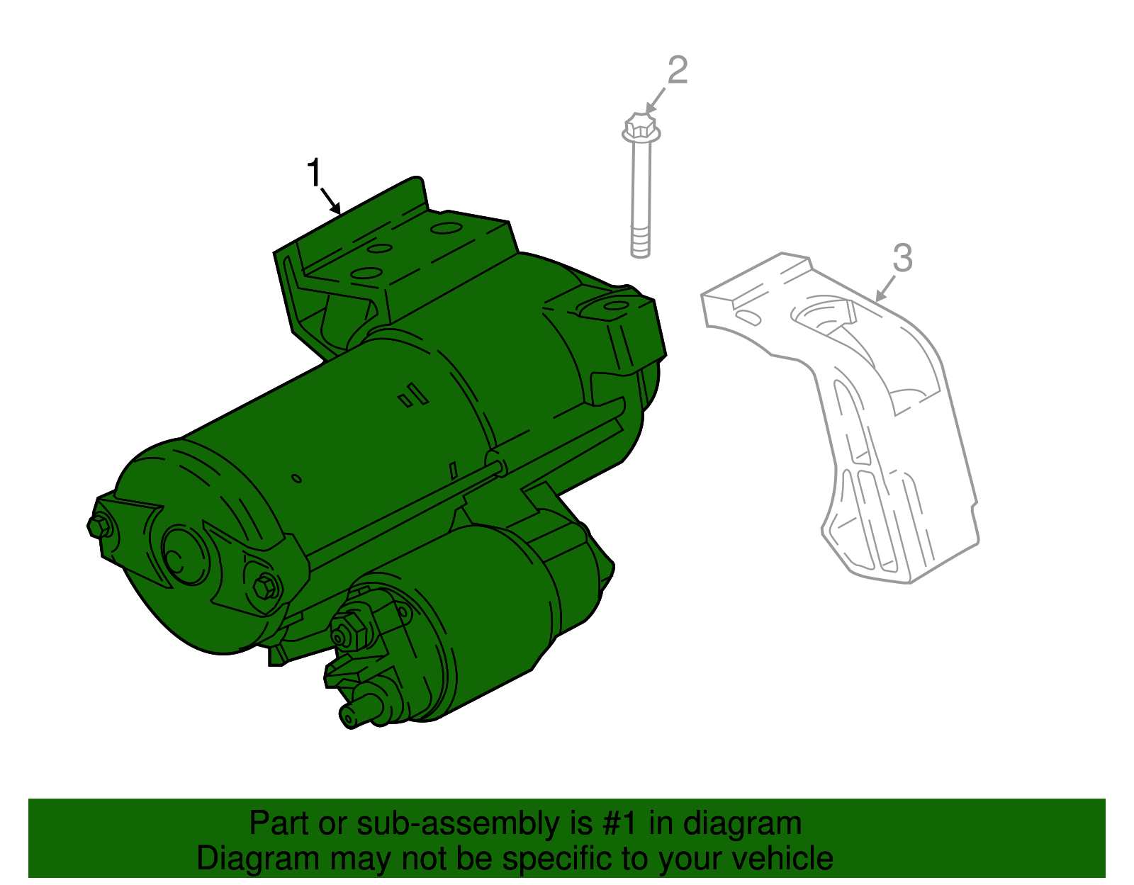 12-41-5-A7E-948 - 2017-2022 BMW - Starter Motor | BMWPartsHub