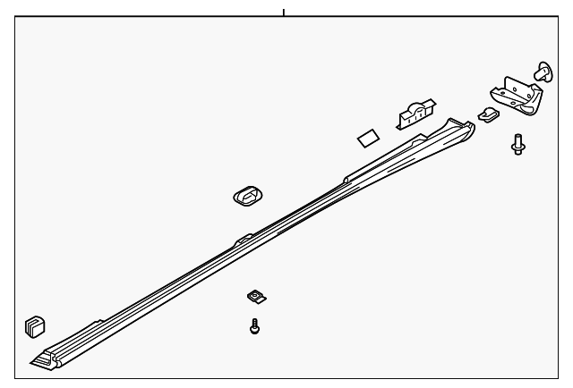2016-2021 Mazda CX-3 Rocker Molding D10E-51-PL0C | OEM Parts Online