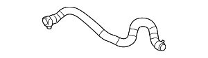 Genuine Water Hose for 2008-2012 Land Rover LR2 | Land Rover Part ...
