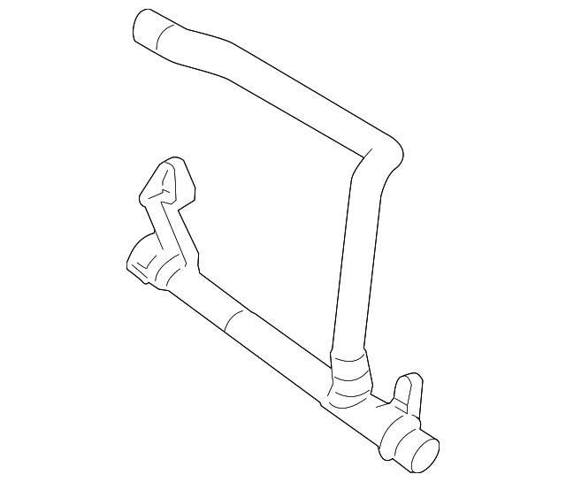 LR005563 - Water Hose - 2008-2012 Land Rover LR2 | Land Rover Lake Bluff