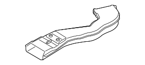 2013-2016 Audi Q5 Drive Motor Battery Compartment Cooling Fan Duct 8R0 ...