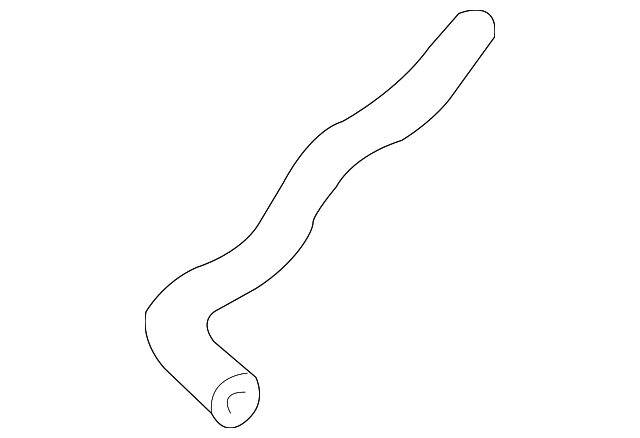 2000-2005 Hyundai Accent Power Steering Reservoir Hose 57531-25500 ...