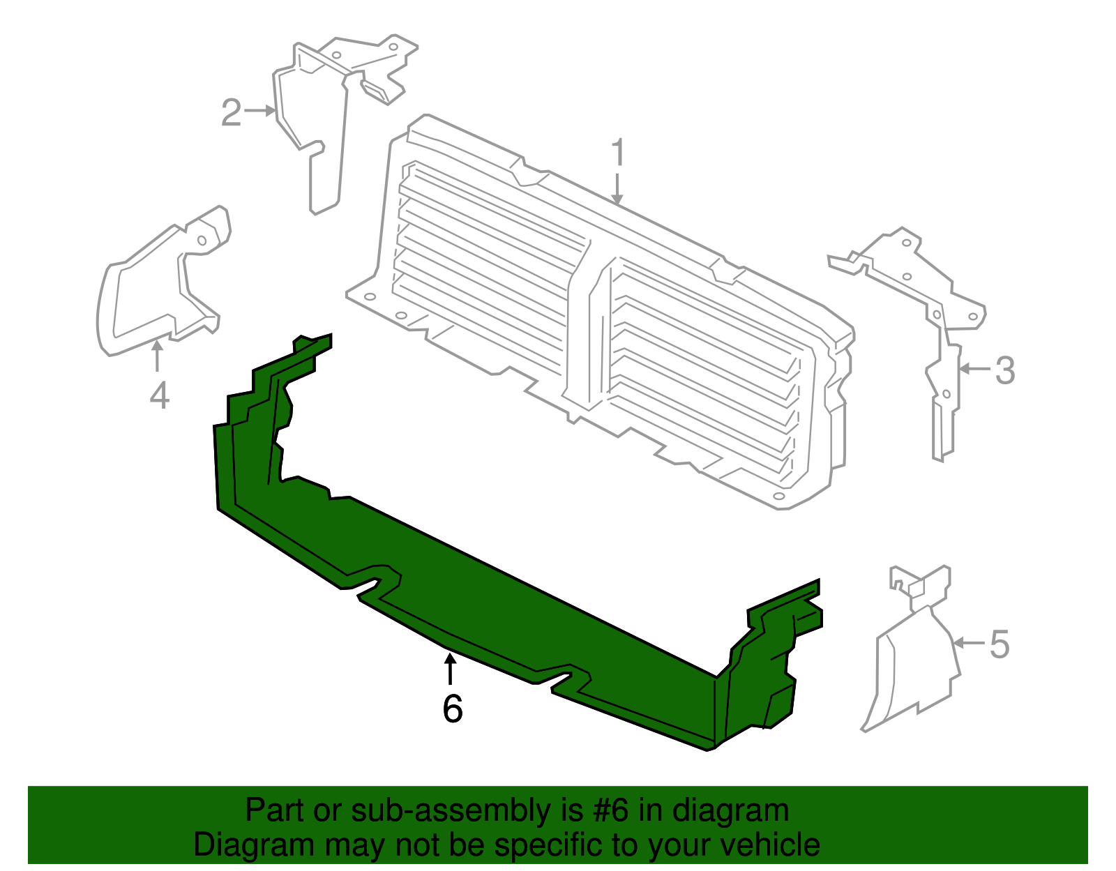 2016-2020 Jaguar Lower Deflector T2H5923 | JaguarParts.com