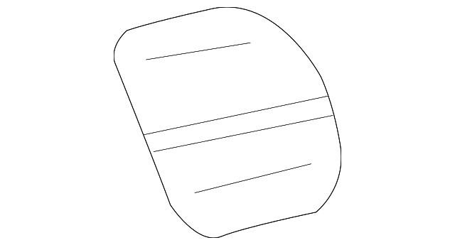 2005-2011 Audi Fuel Door 4F5-809-907-C-GRU | Genuine Audi Parts