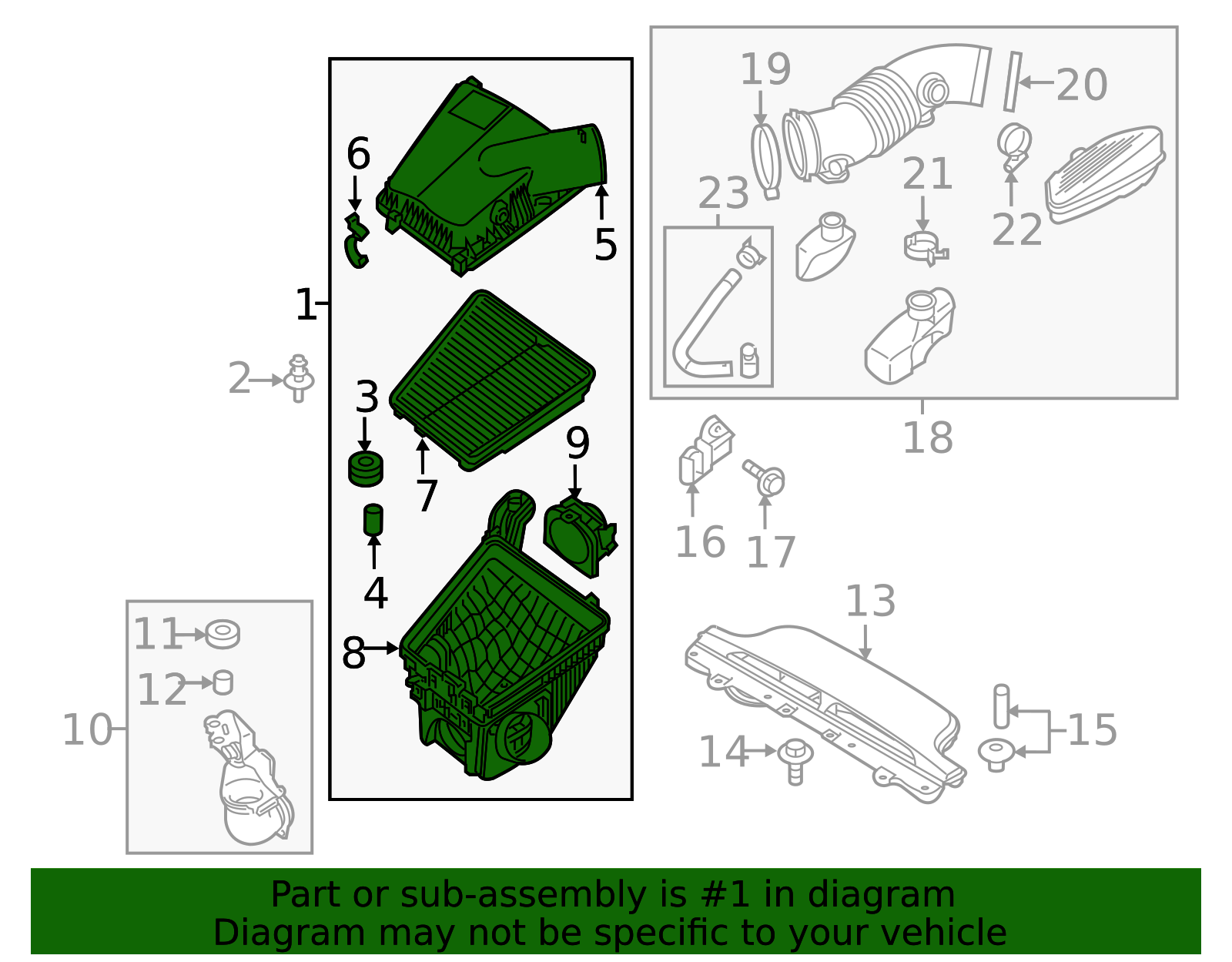 28110-3M300 - Air Cleaner Assembly Kia.Parts Store