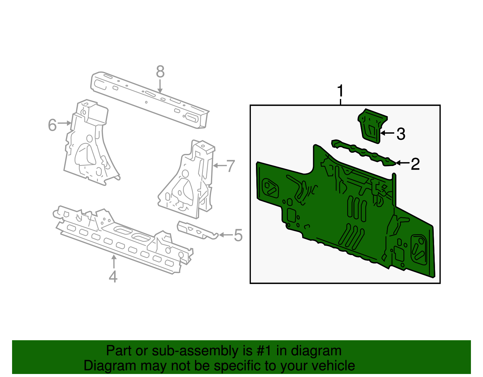 84154027 - 2016-2024 Chevrolet Camaro - Rear End Panel | Partners Chevy
