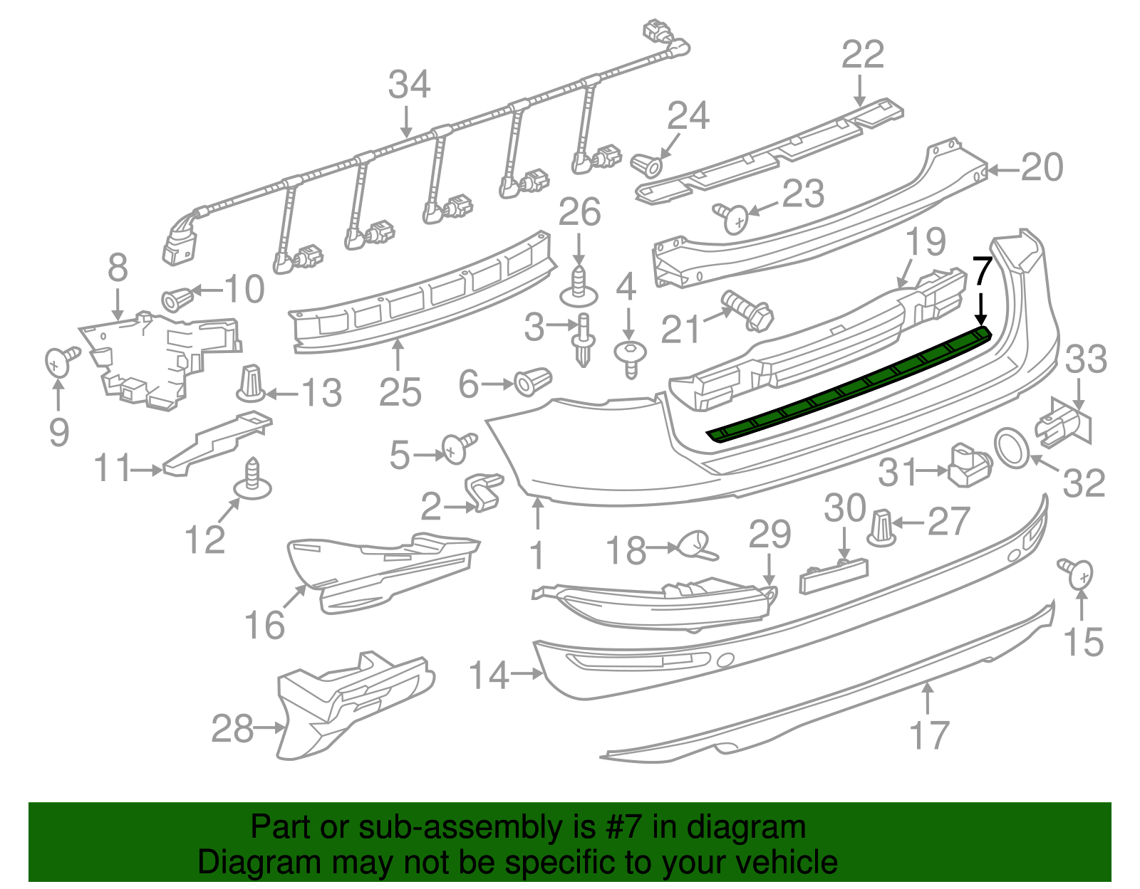 2011-2017 Volkswagen Touareg Finish Plate 7P6-807-787-A-2ZZ | OEM Parts ...