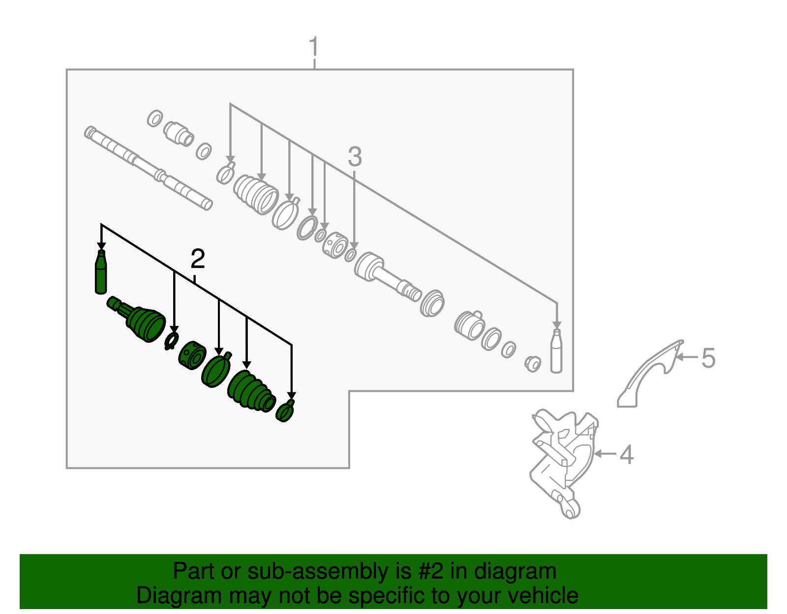 2016-2023 Nissan Outer Boot C92DA-JA02A | Scott Evans Nissan Parts
