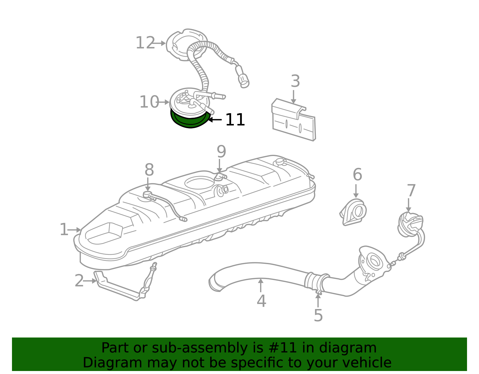 2004-2007 Ford Sending Unit Seal F6TZ-9417-AA | Awesome Parts Ford