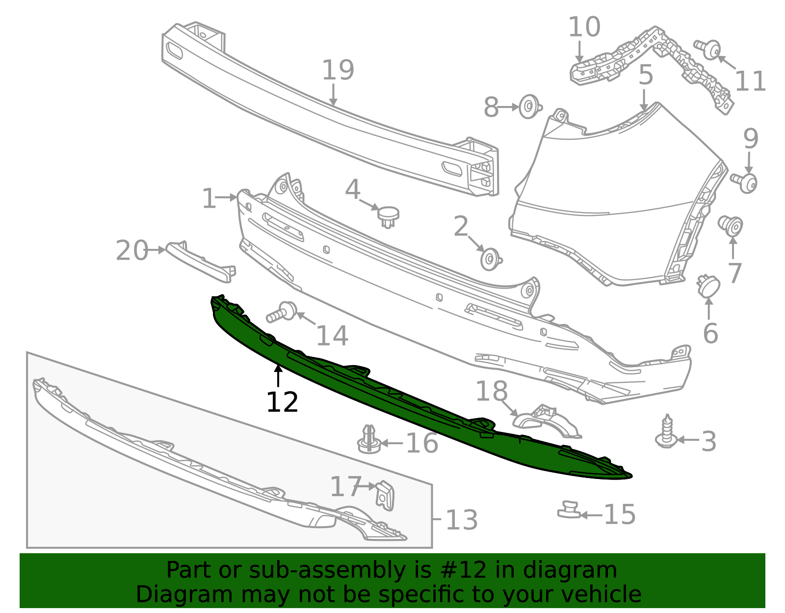 71560-3W0-A00 - Valance Panel 2023-2026 Honda HR-V | Honda Parts Online