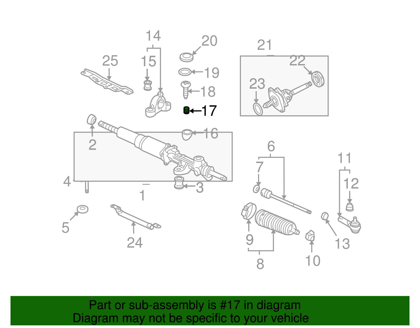 53413-SP0-010 - Rack Spring 1994-2009 Honda | Honda Parts Online