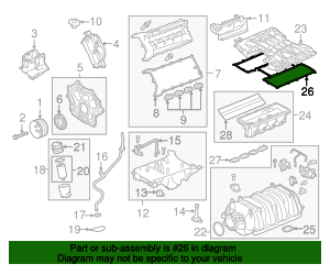 LR011343 - Gasket - 2010-2020 Land-Rover | Land Rover Lake Bluff