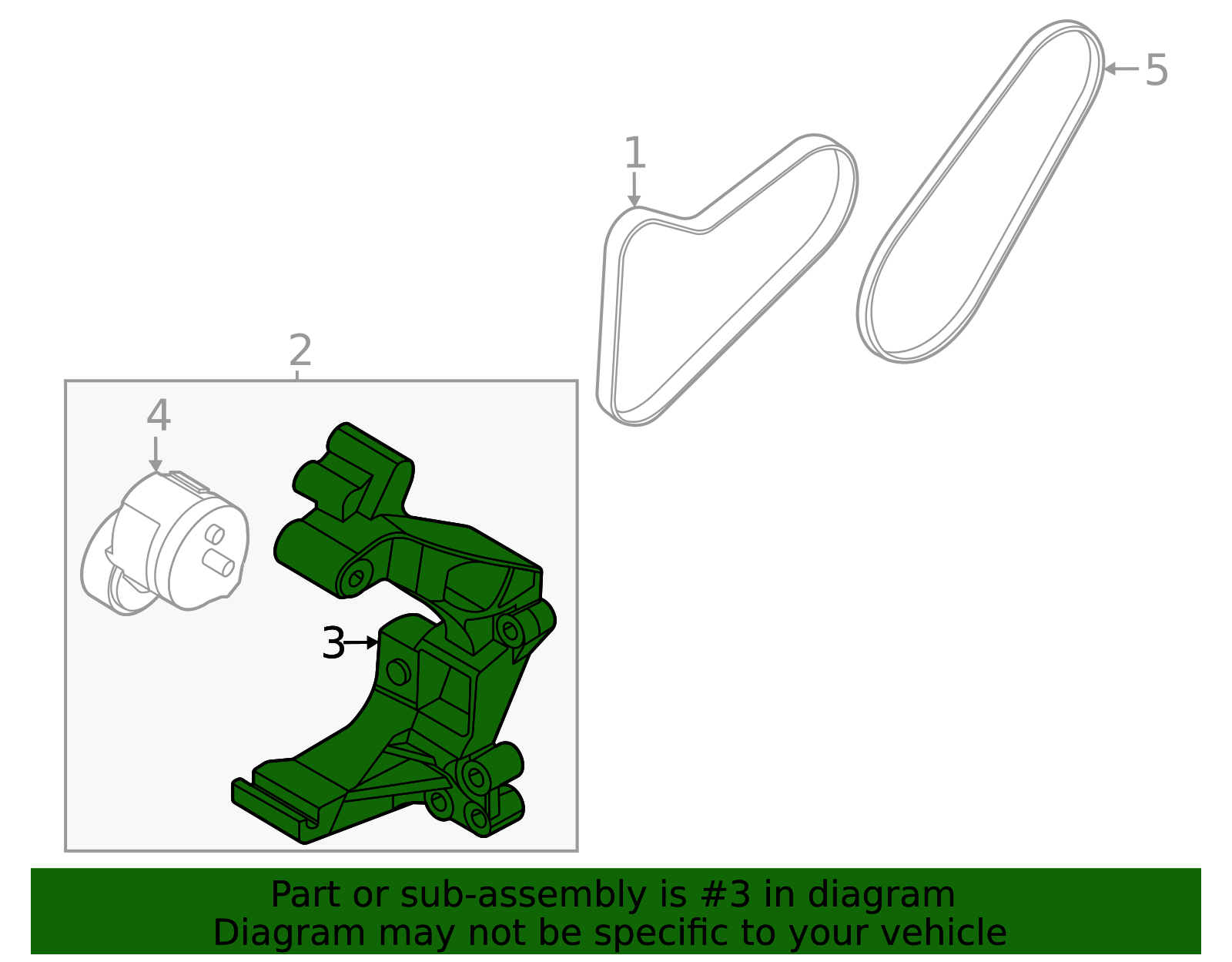 2020-2025 Hyundai Belt Tensioner Bracket 25251-2S000 | AutoNationParts.com