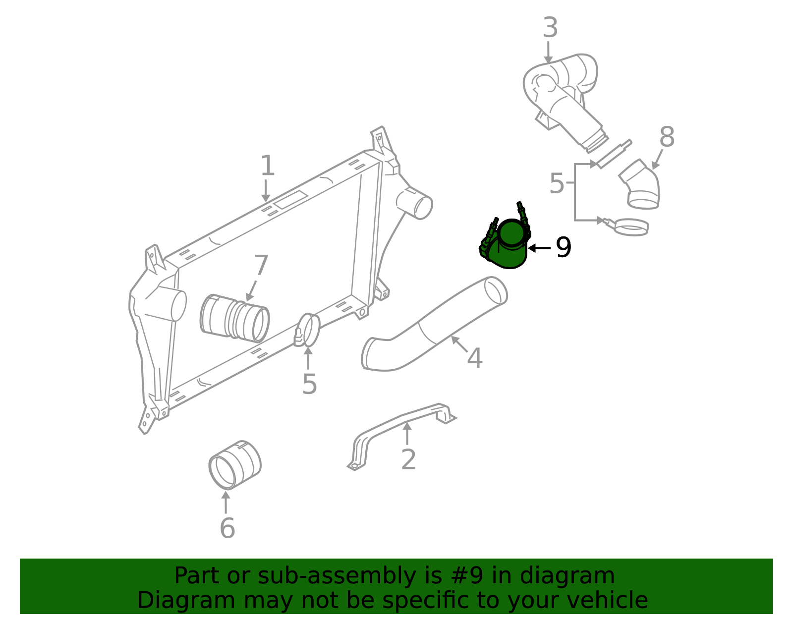 2008-2010 Ford E-350 Super Duty Connector Elbow 6C2Z-6C640-A | Awesome ...