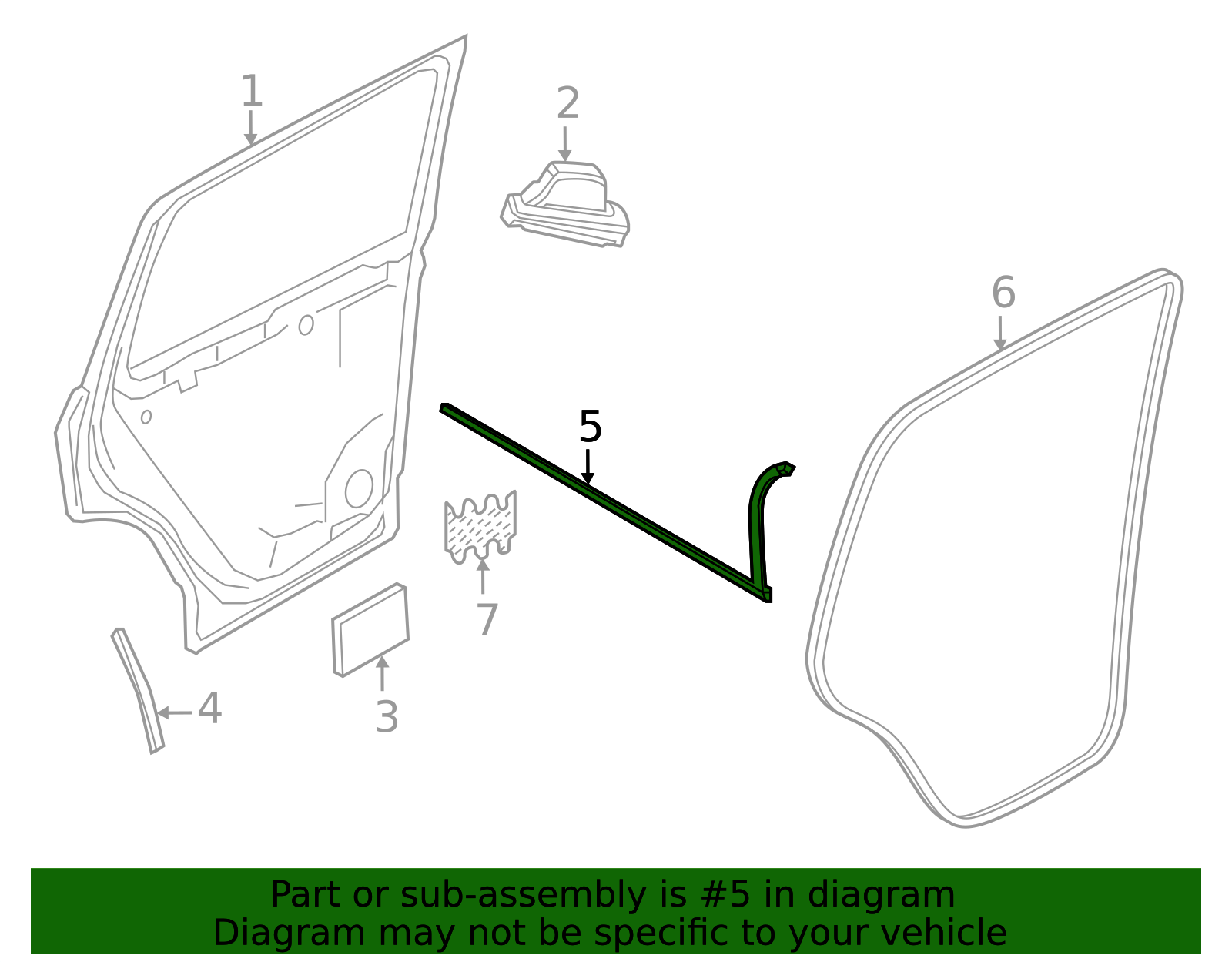 Door Seal – OEM Weatherproofing for a Quieter Ride | AutoNation Parts