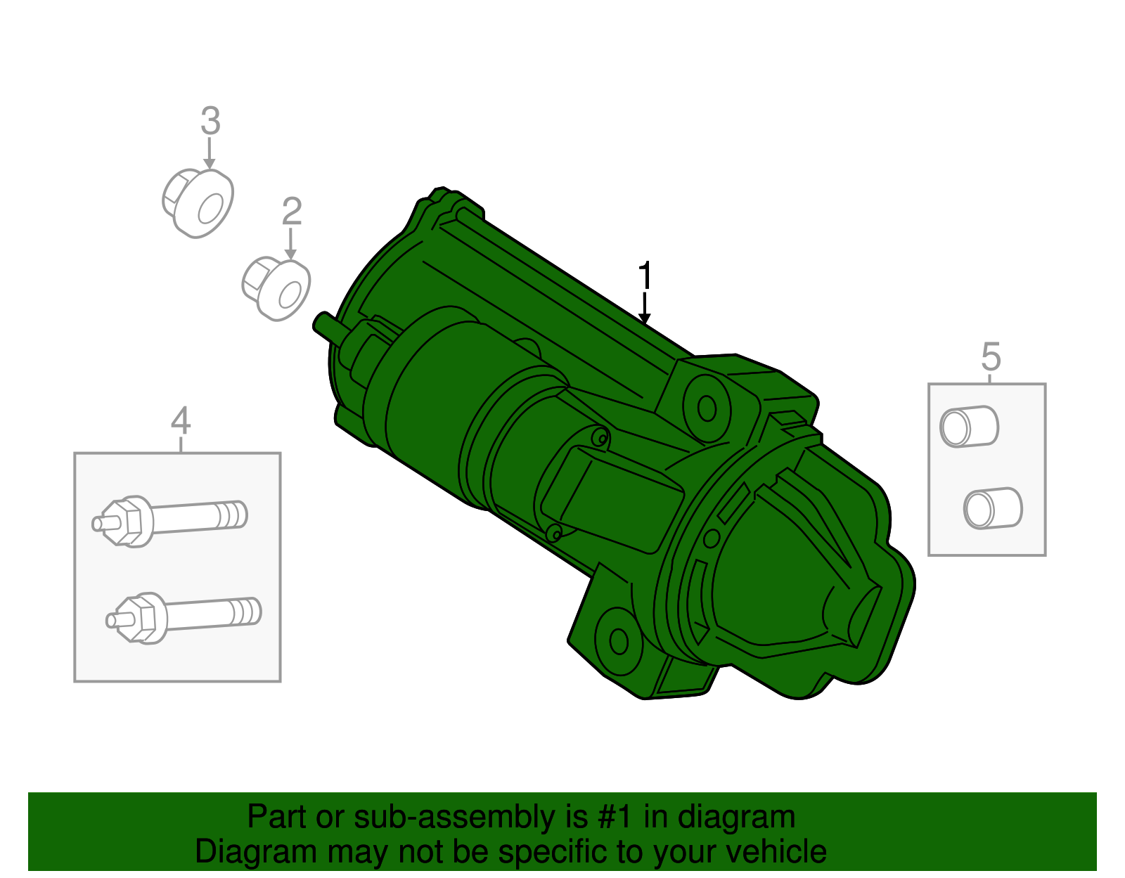 2015-2019 Ford | Starter | BK3Z-11002-C | Walls' Ford Parts
