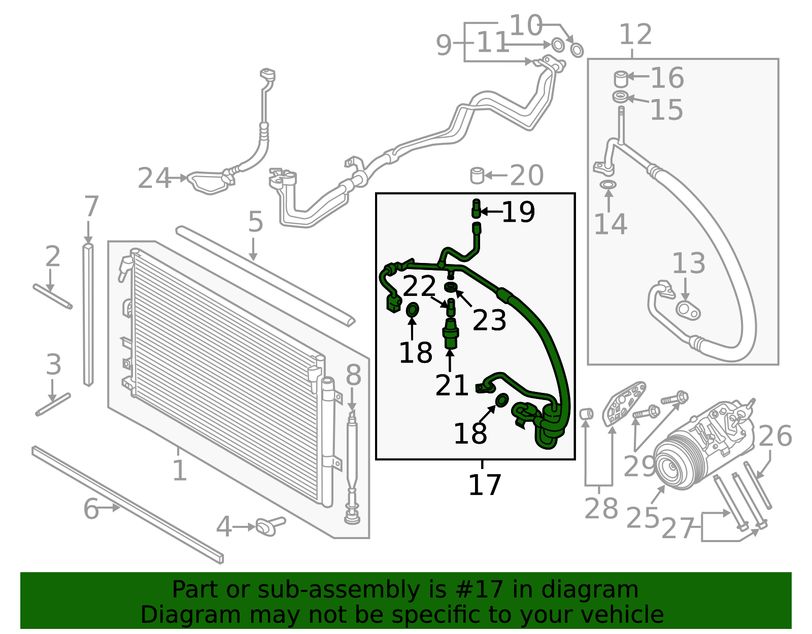2019-2024 Ford | Discharge Hose | K2GZ-19972-K | Walls' Ford Parts