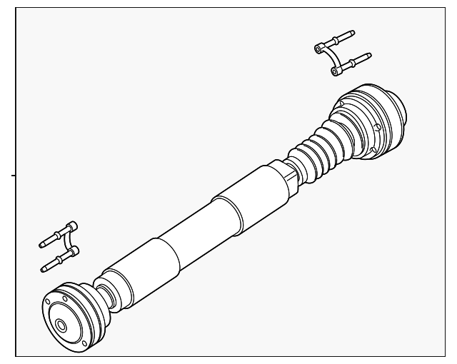 2021-2025 Ford Bronco | Drive Shaft | MB3Z-4A376-W | Walls' Ford Parts