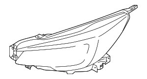 2018-2019 Subaru Headlamp Assembly 84002AL11B | OEM Parts Online