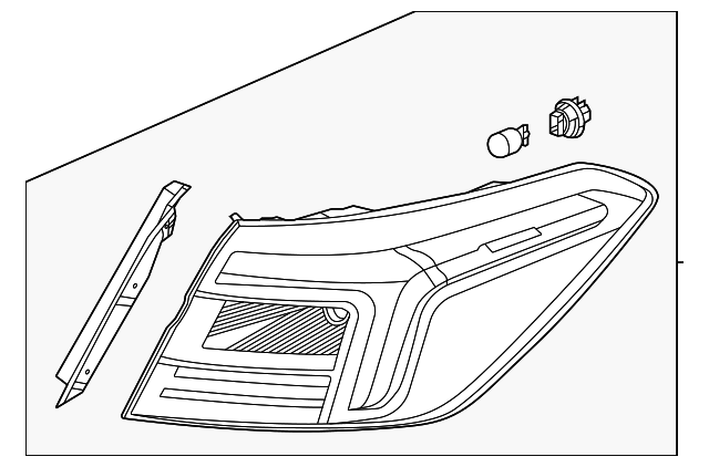 2022-2024 Honda Civic Tail Lamp Assembly 33550-T20-A01 | Honda Factory ...