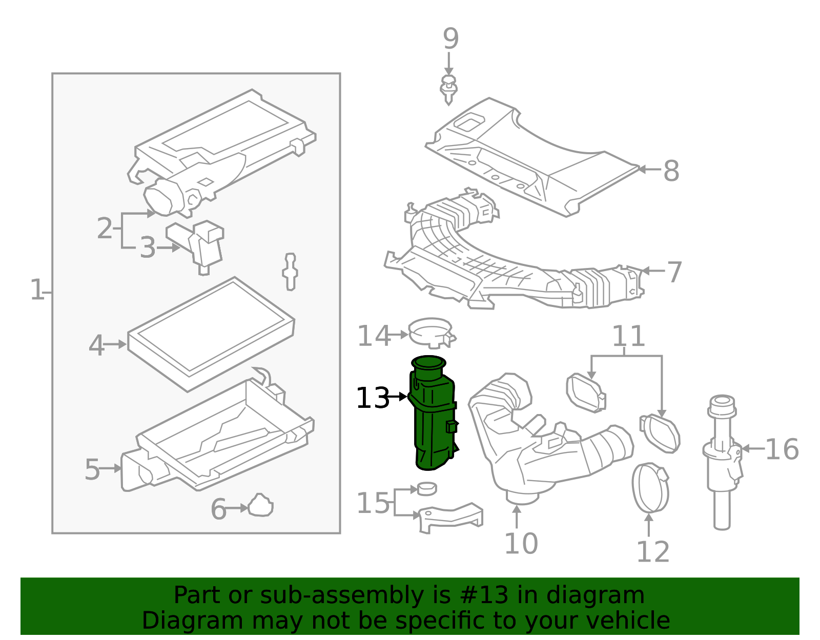 17893-38020 - High-Quality Engine Air Intake Resonator for AutoNation Parts