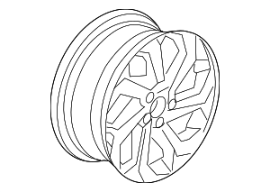42700-T2A-L92 - Wheel, Alloy 2016-2017 Honda Accord | Honda Parts Online