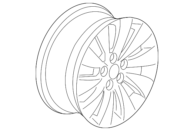 42700-T2A-A92 - Wheel, Alloy 2013-2015 Honda Accord | Honda Acura Online