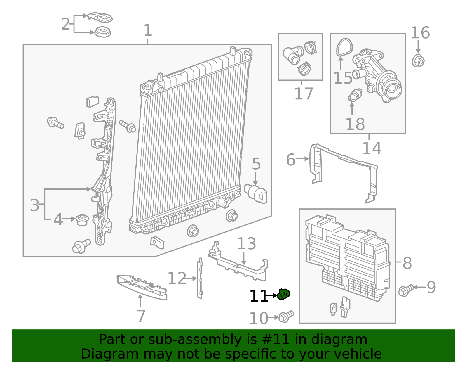 GM Parts: Multi-Purpose Nut (Part# 11609800) | GM Parts Store