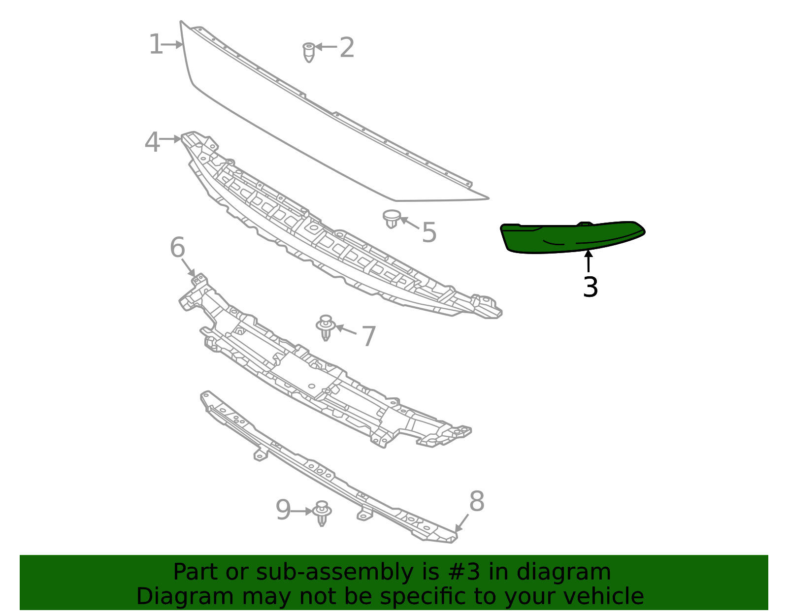 KAAA-50-761 - High-Quality Outer Molding for 2024-2025 Mazda CX-90 ...