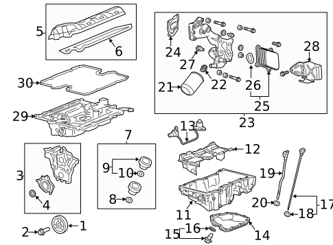 Engine Parts for 2024 Cadillac Escalade | GetOEMParts.com