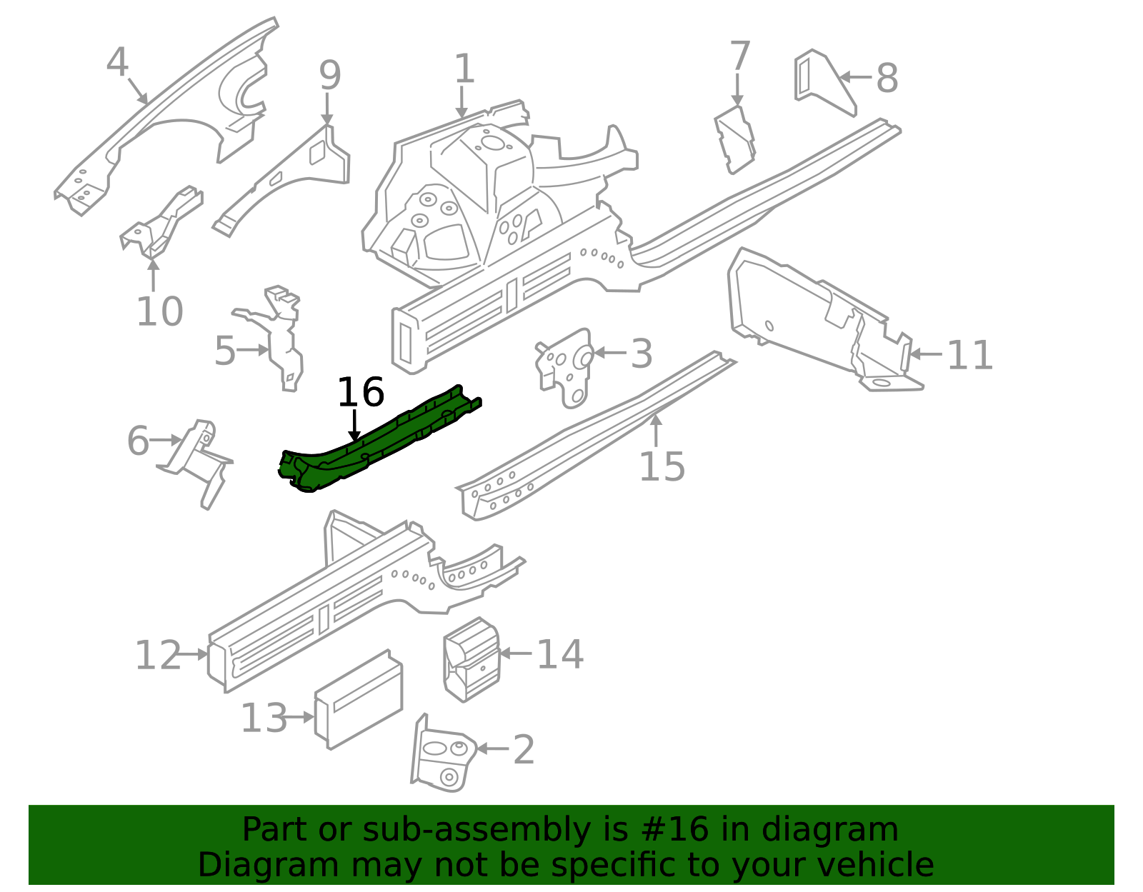 41-11-7-135-620 - High-Quality Rail Extension Reinforcement for 2007 ...