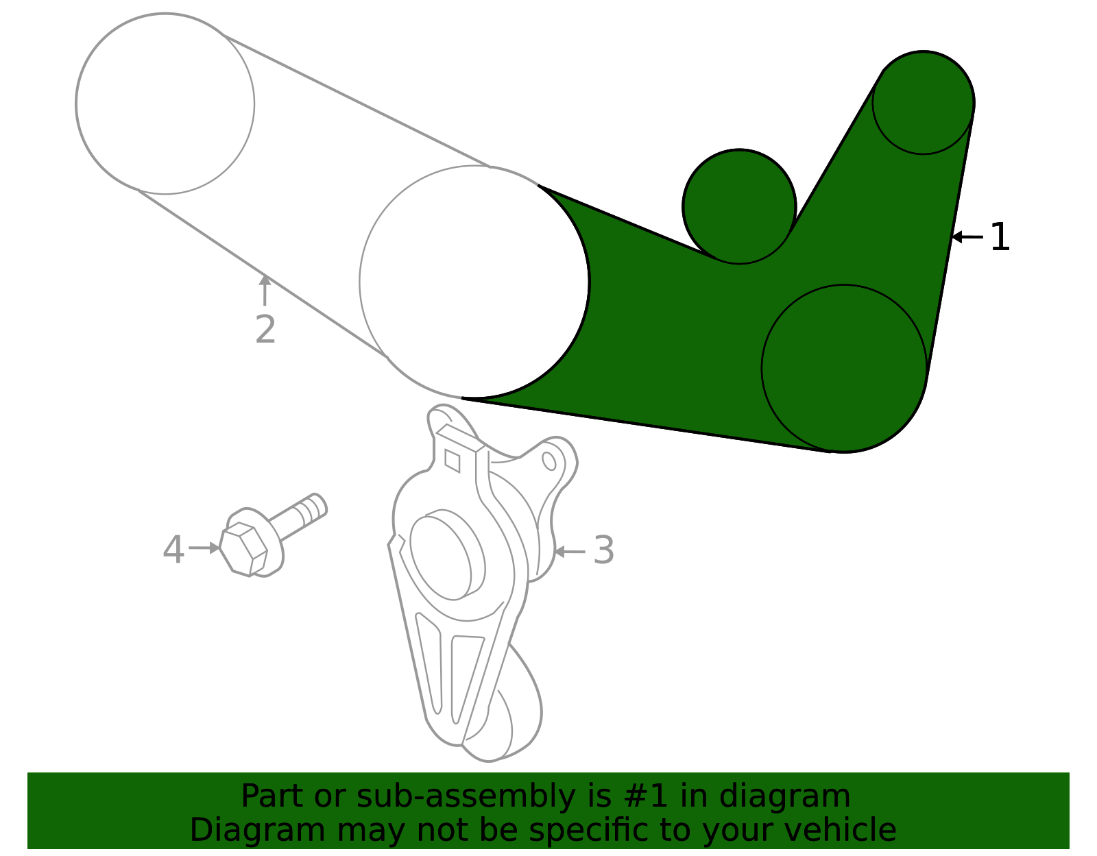 2007-2015 Mazda | Serpentine Belt | CY01-15-908D | Mazda Online Parts