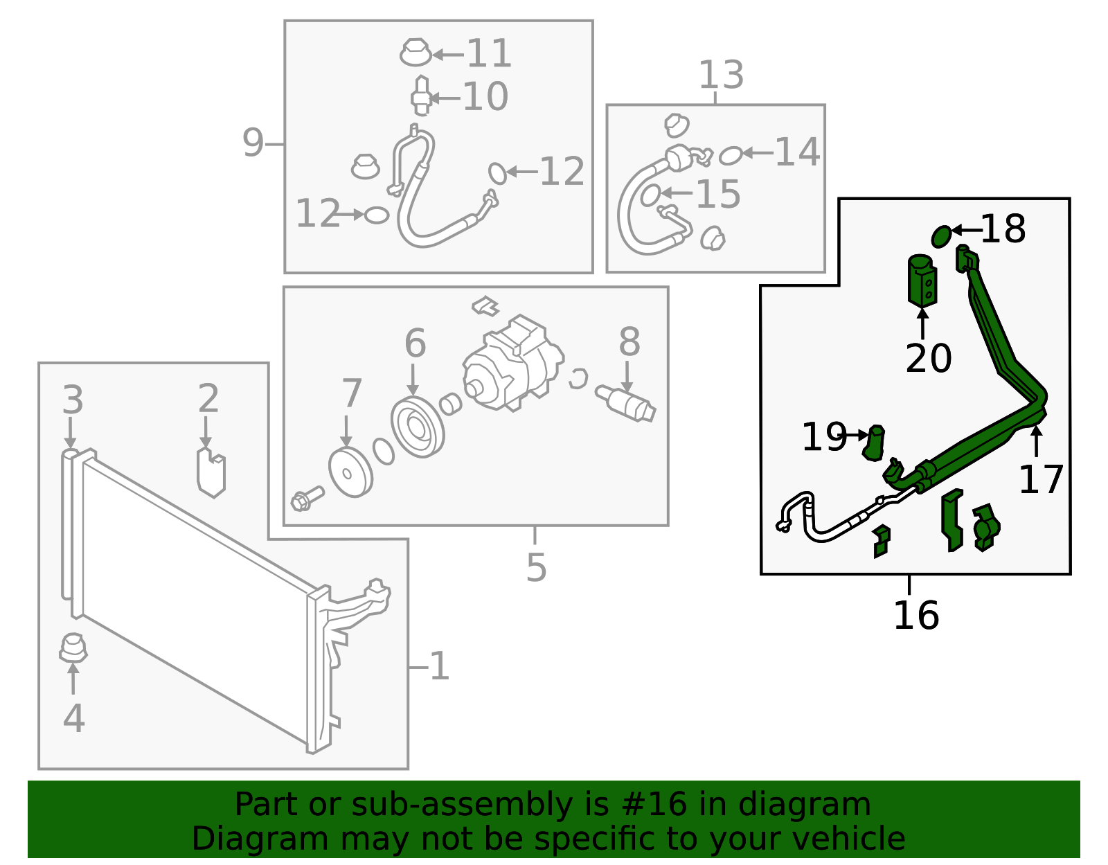 97775-3T400 - Hose & Tube Assembly 2016-2017 Kia K900 | Kia.Parts Store