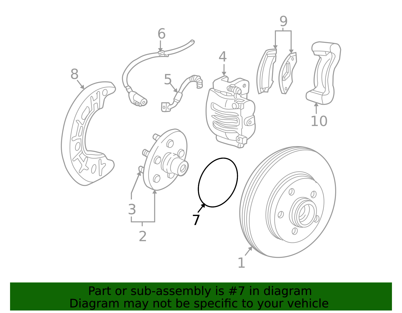1993-2011 Ford Sensor Ring F47Z-2C182-A | Miracle Ford Parts