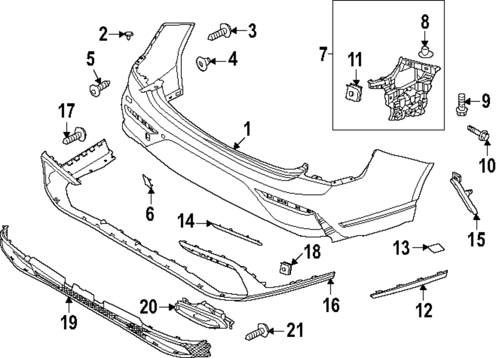 Hyundai - 92406-T1600 - Reflector Panel - 2025 Genesis G80 | OEM ...