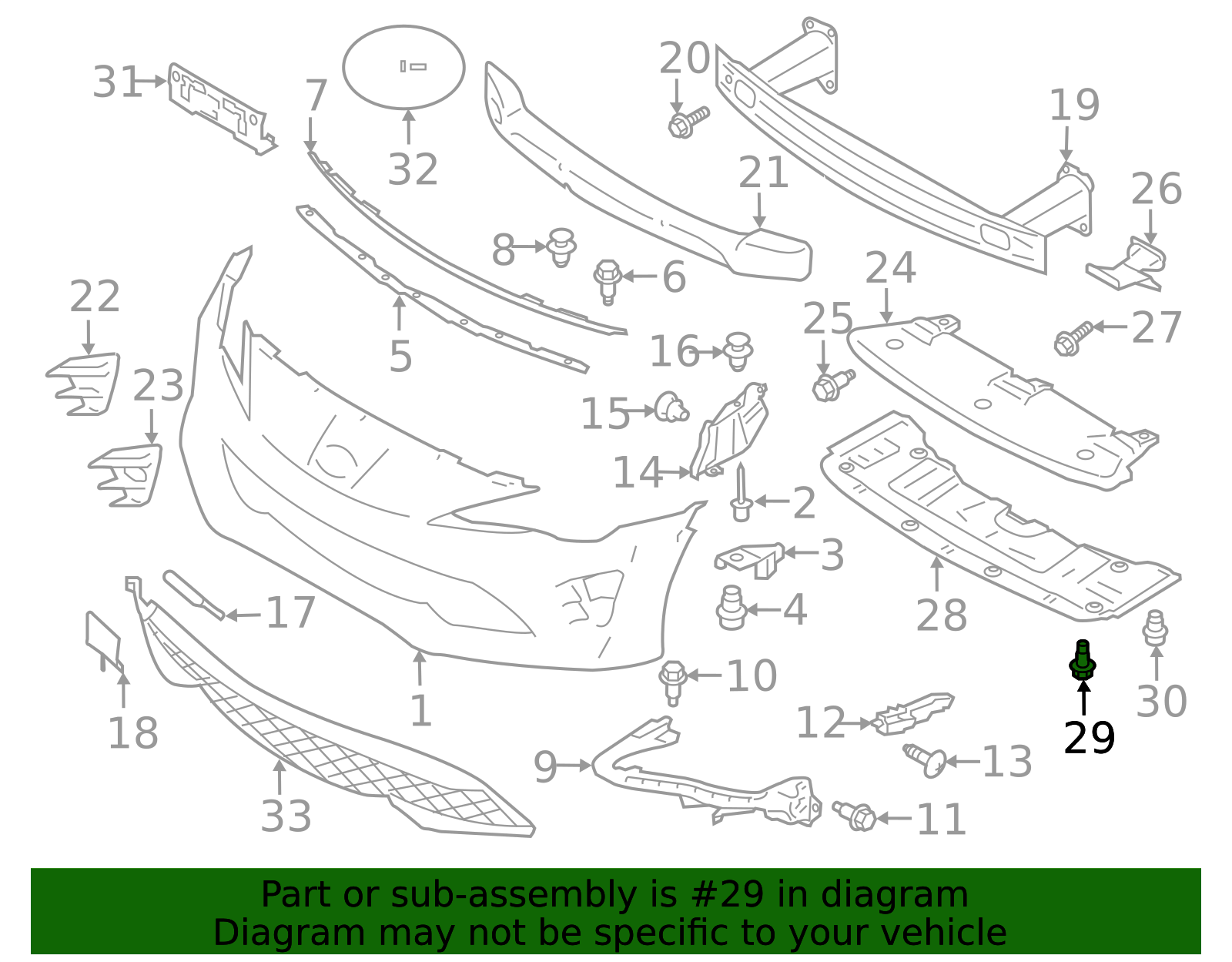 2013-2025 Toyota Under Cover Bolt SU003-01514 | Toyota Parts Center