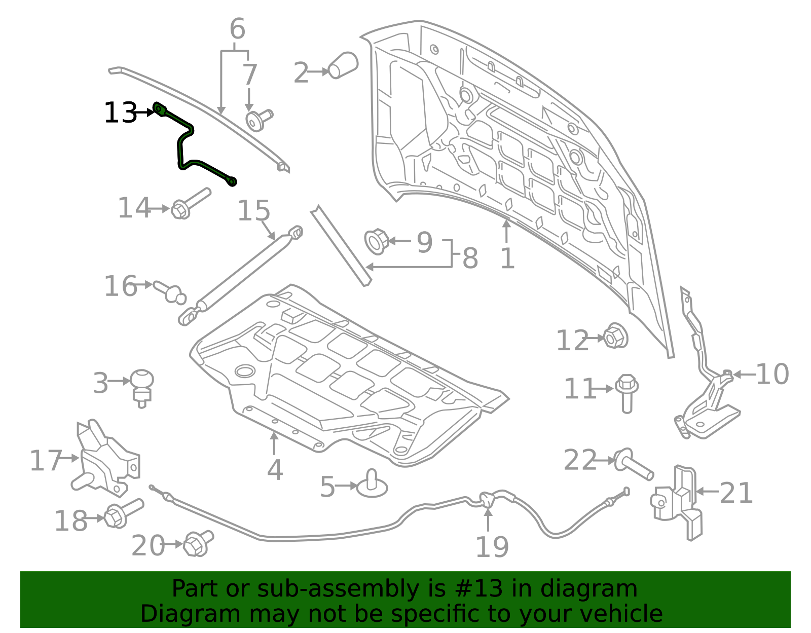 2021-2025 Ford F-150 Striker ML3Z-16K689-A | QuirkParts