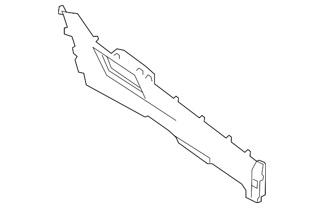 2015-2024 Nissan Murano Console Panel 96907-5AA0A | TascaParts.com